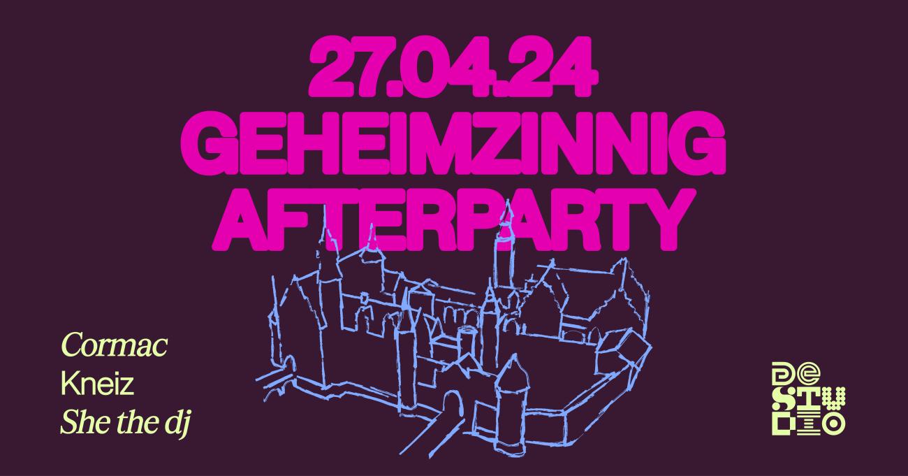 Geheimzinnig Afterparty | De Studio