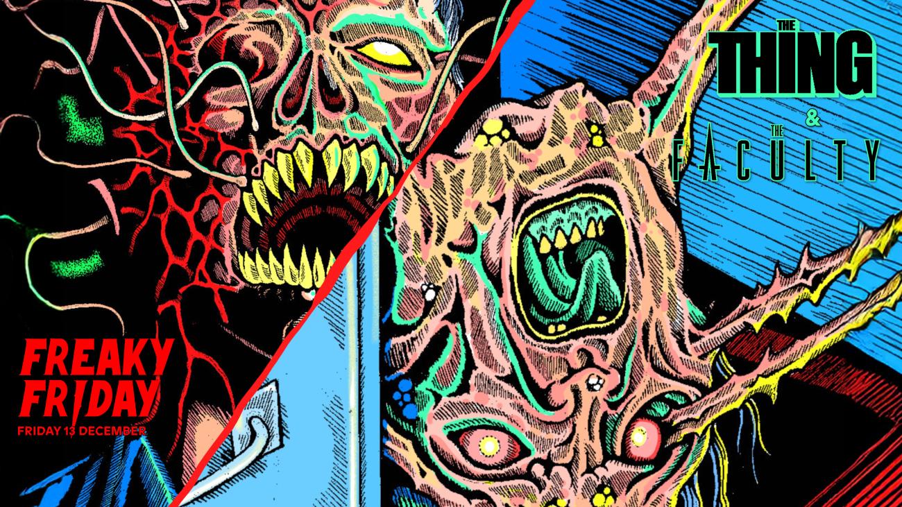 FREAKY FRIDAY: THE THING (4K) + THE FACULTY | De Studio