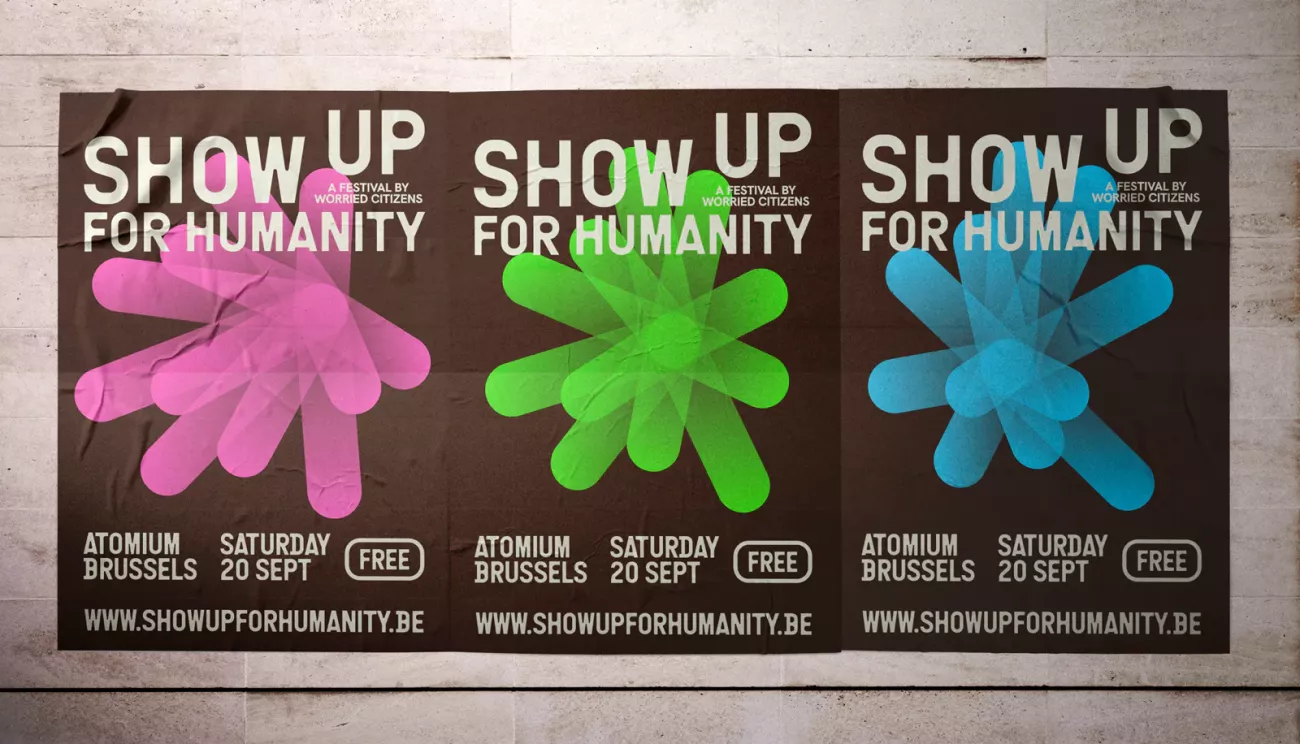 Show Up for Humanity | De Studio
